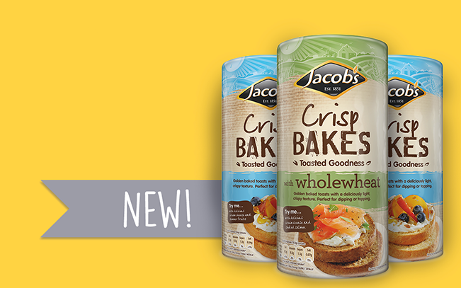 Crisp Bakes: Guilt-free snacking | Jacob's Biscuits