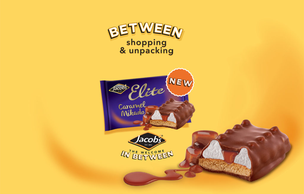 Elite Caramel Mikado | Jacob's Biscuits